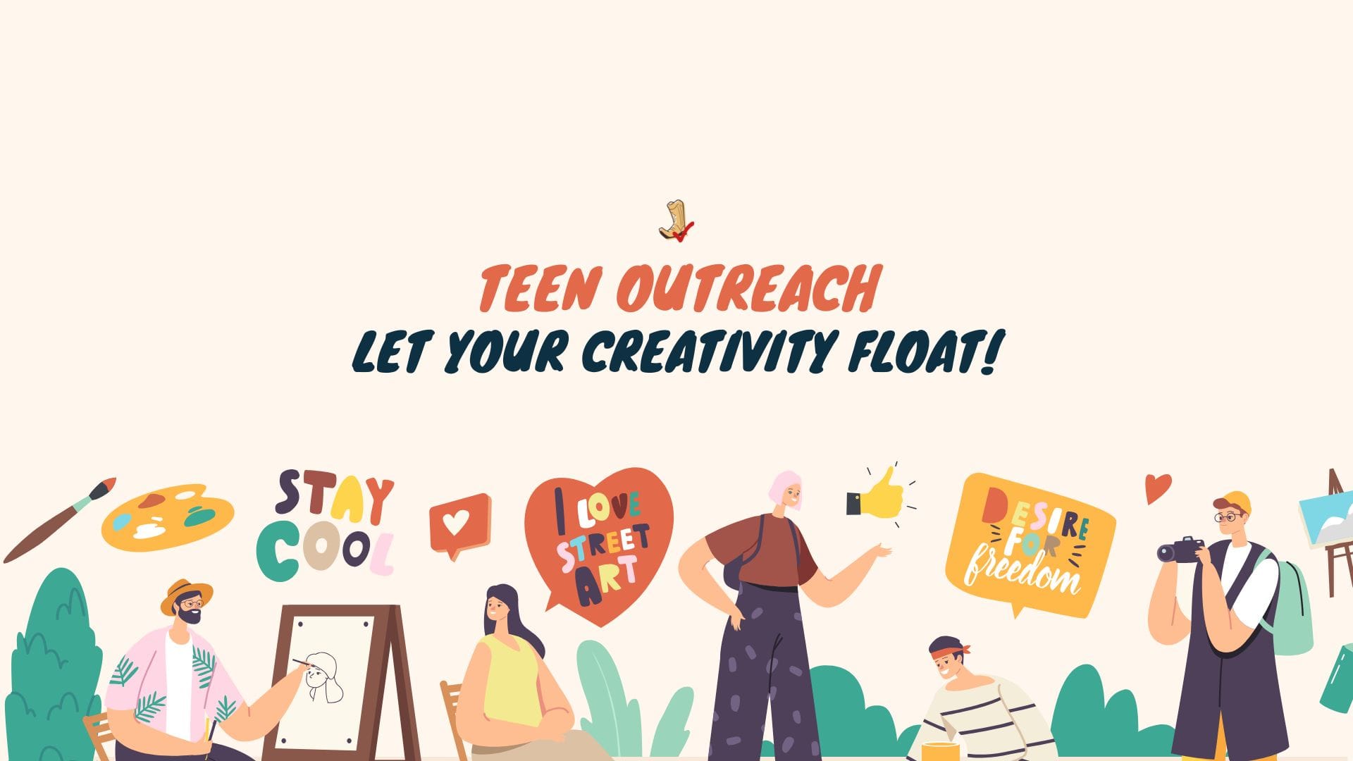 Teen Outreach - Let Your Creativity Float - Jae Foundation